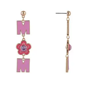 HALLMARK Enamel Mom Earrings