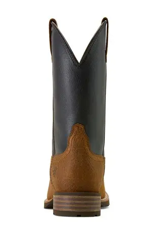 Ariat Hybrid Rancher Patriot Wide Square Toe Cowboy Boot - Brown
