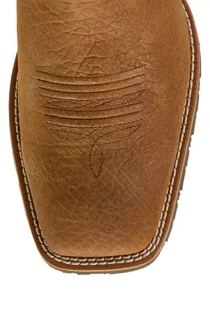 Ariat Hybrid Rancher Patriot Wide Square Toe Cowboy Boot - Brown