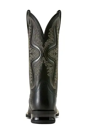 Ariat Captivate Wide Square Toe Cowboy Boot - Black