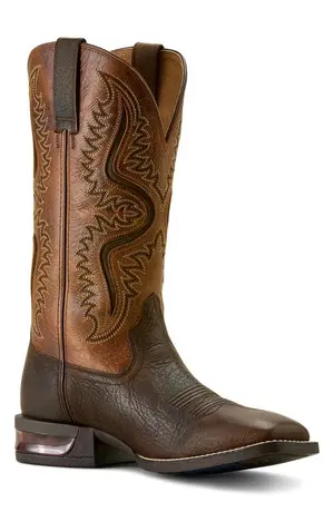 Ariat Captivate Wide Square Toe Cowboy Boot - Brown