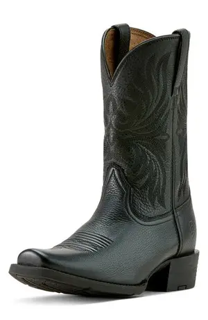 Ariat Sport Narrow Cutter Toe Cowboy Boot - Black