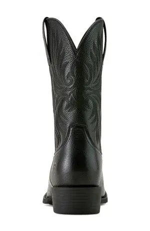 Ariat Sport Narrow Cutter Toe Cowboy Boot - Black