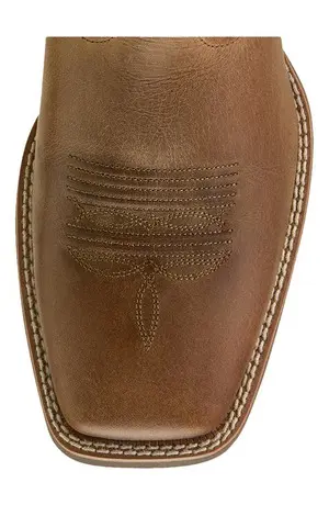 Ariat Sport Steer Skull Wide Square Toe Cowboy Boot