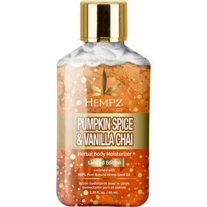 HEMPZ Pumpkin Spice & Vanilla Chai Mini Herbal Body Moisturizer - Pumpkin Spice Vanilla Chai