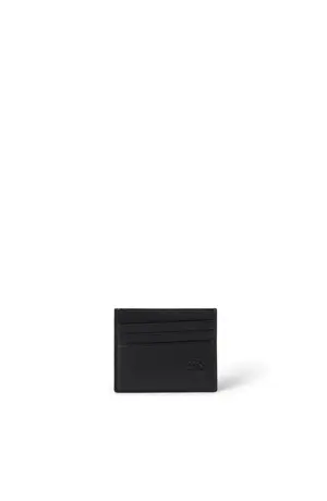 Brunello Cucinelli Grained Leather Card Holder - Black