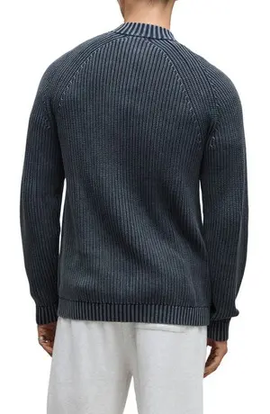 Barefoot Dreams Sunbleach Zip-up Cardigan - Indigo