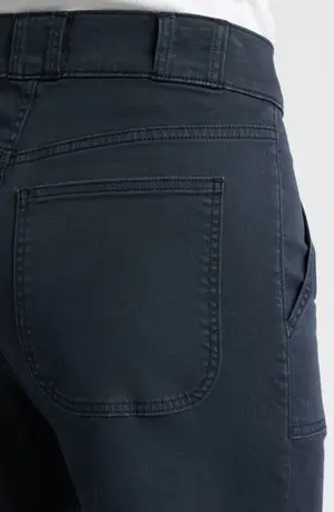 FRAME Modern Pocket High-waist Wide-leg Pants