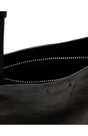 ALLSAINTS Marlo Leather Crossbody Bag - Black