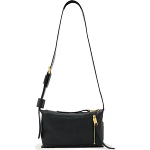 ALLSAINTS Alba Leather Crossbody Bag - Black
