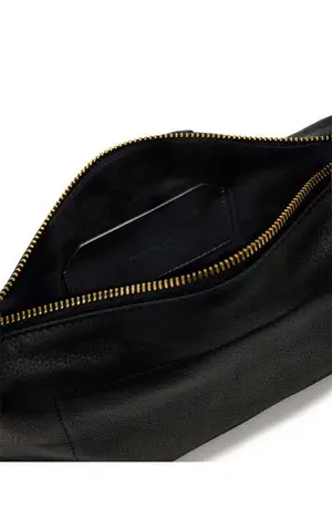 ALLSAINTS Alba Leather Crossbody Bag - Black