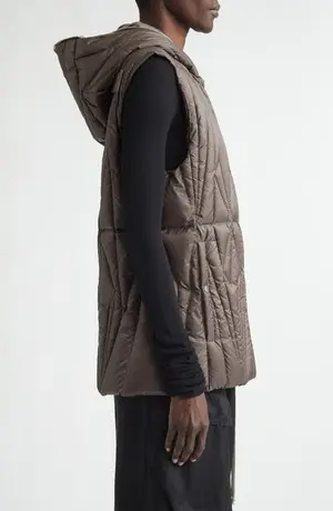 Moncler Geocamo Ziplock Hooded Down Vest