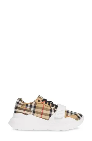 Burberry Regis Check Lace-up Sneaker
