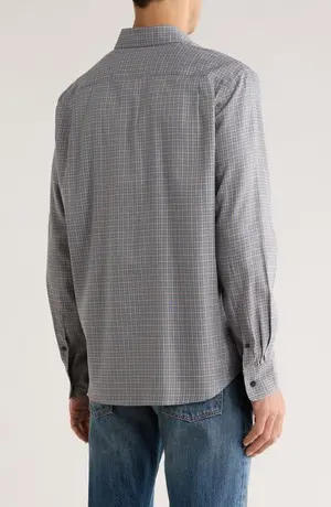 Vince Genesse Plaid Button-up Shirt