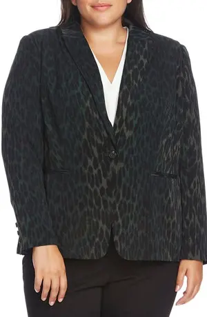 Vince Camuto Animal Patterned Blazer