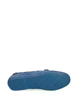 Guess Aisha Tie-detail Loafers - Blue