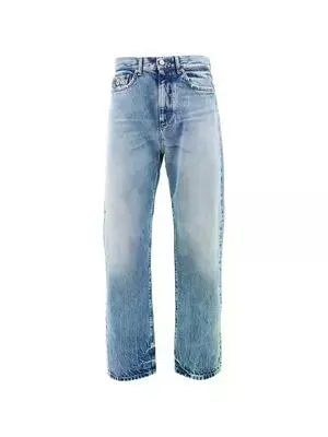 Versace Wide Leg Jeans For Men