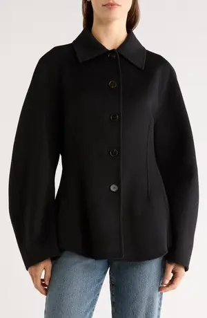 RÓHE Sculptural Double Face Wool Jacket