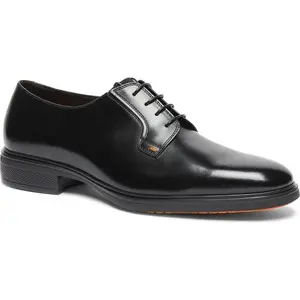 Santoni Plain Toe Oxford
