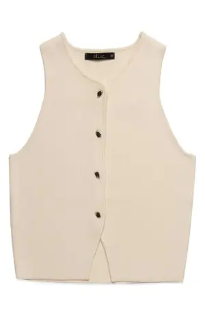 Deluc Button Detailed Vests For Women