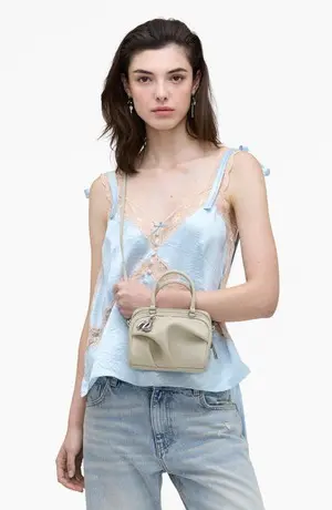 Marc Jacobs The Wave Micro Crossbody Bag - Bone