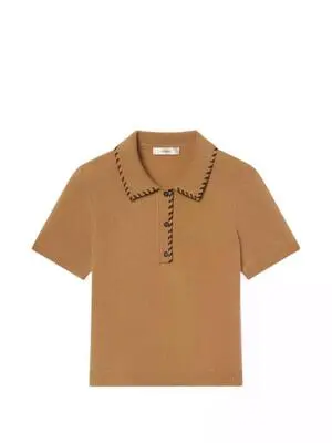 Frame Collared T-shirts For Women