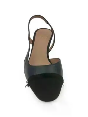 Roberto Festa Ficus Fringed Slingback Pumps
