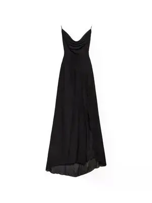 Blumarine Gown Cowl Neck