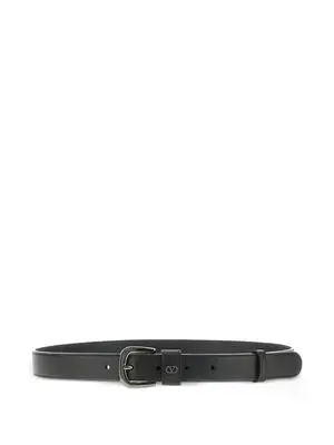 Valentino Garavani Logo Belt - Black
