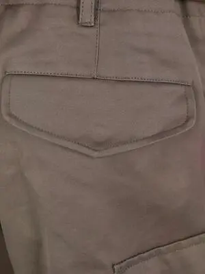 Sacai Gabardine Cargo Trousers - Brown