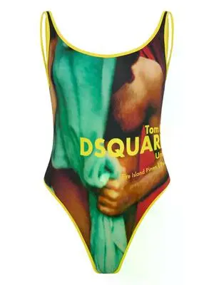 Dsquared2 Tom Bianchi One-piece - Green