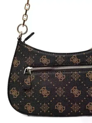 Guess Carrie Monogram Shoulder Bag