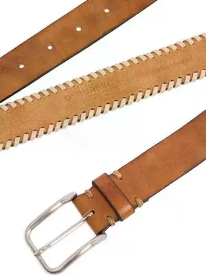 Dsquared2 Braided-embellishment Leather Belt
