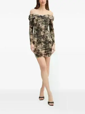 Guess Off-shoulder Mini Dress
