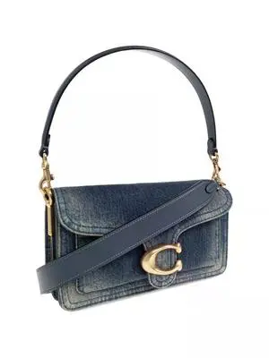 COACH Tabby Logo-detail Tote Bag - Blue
