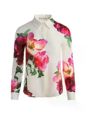 Alice + Olivia Willa Floral Shirt