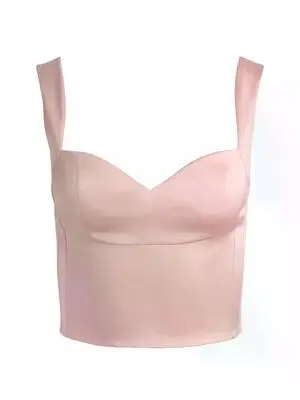 Alice + Olivia Eve Seamed Bustier Top
