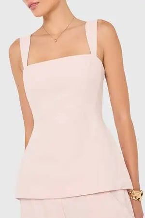 Amanda Uprichard Andreina Structured Tank Top - Mochi