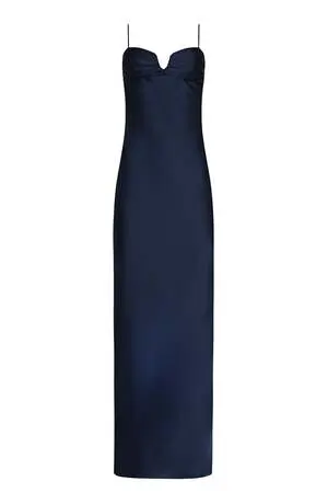 Amanda Uprichard Ira Maxi Dress - Ink