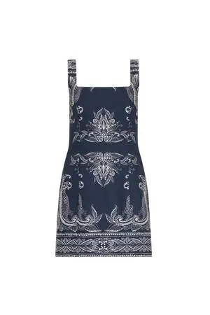 Amanda Uprichard Augustine Mini Dress - Navy