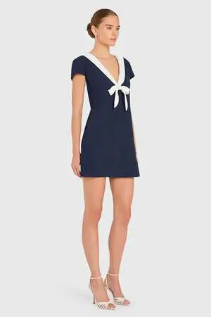 Amanda Uprichard Oxford Mini Dress
