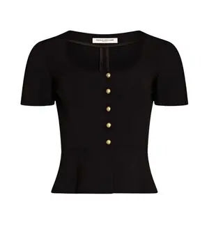 Amanda Uprichard Nico Short-sleeved Top