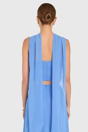 Amanda Uprichard Monterey Wrap Top