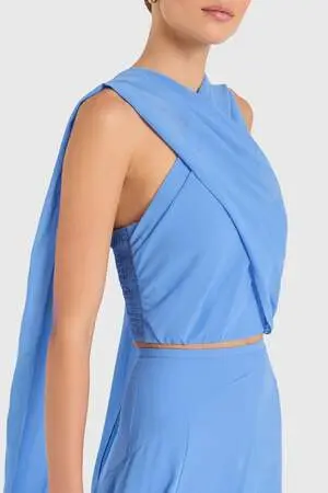 Amanda Uprichard Monterey Wrap Top