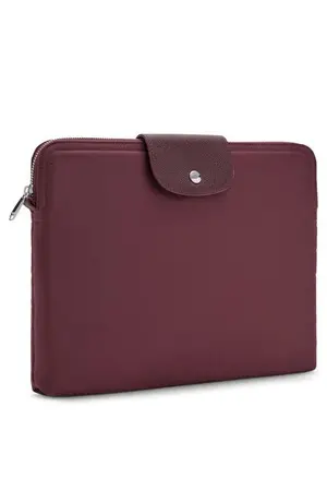 Mango Nylon Laptop Case - Burgundy