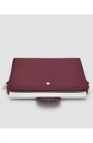 Mango Nylon Laptop Case - Burgundy
