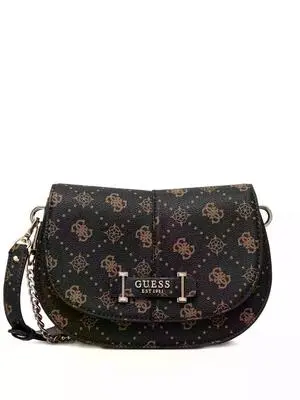 Guess Monogram Cross Body Bags
