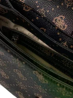 Guess Monogram Chain Crossbody Bag