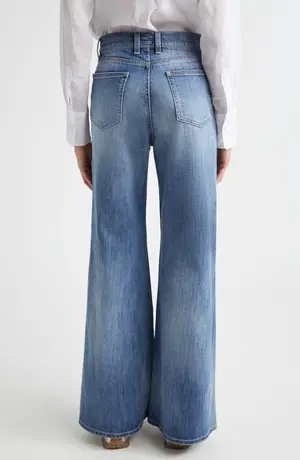 Eleventy Ankle Flare Leg Jeans