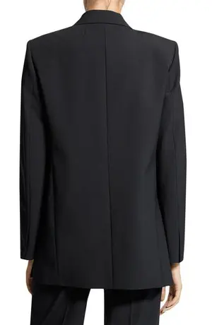 Theory Relaxed Stretch Wool Open Blazer
